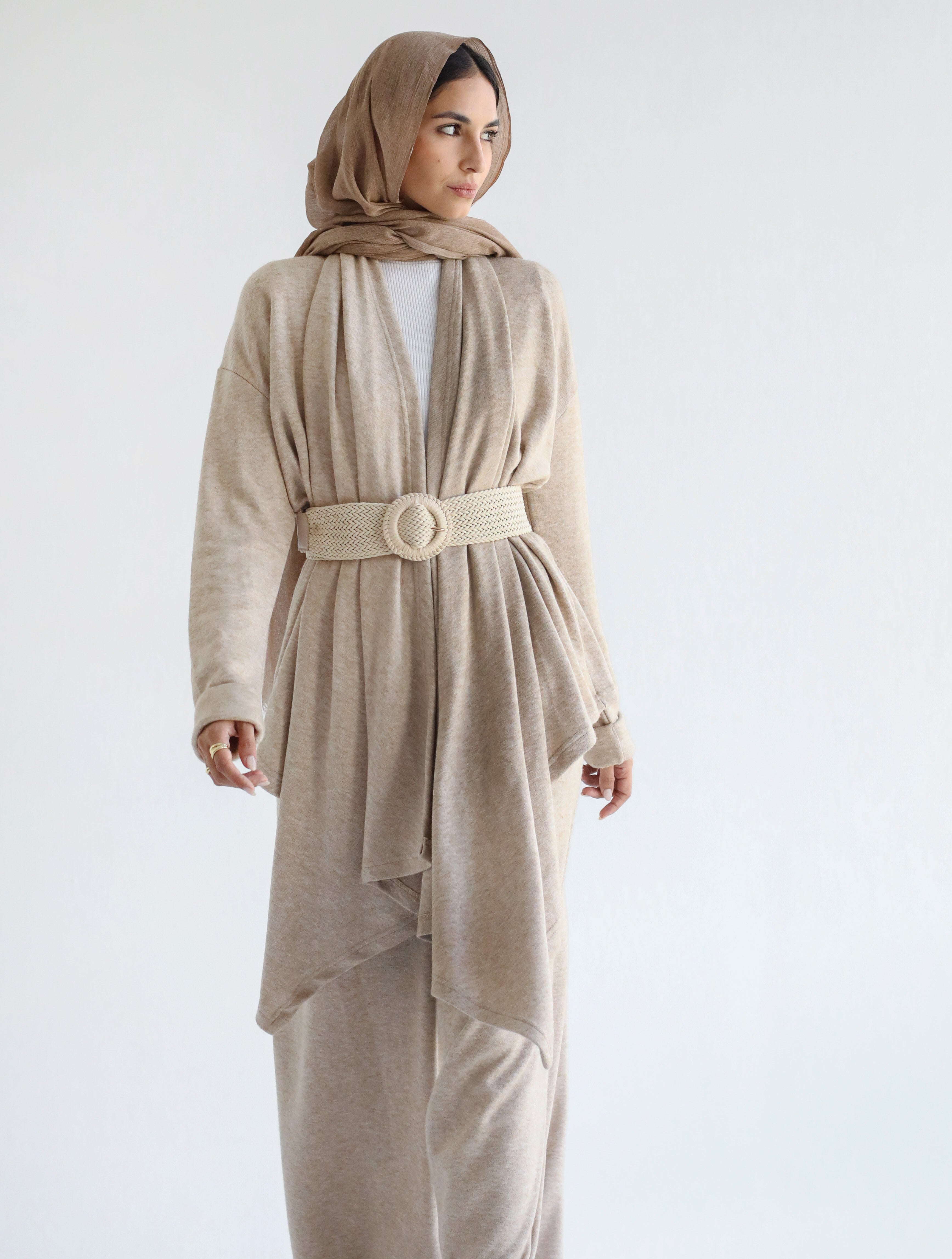 Knit Drape Set -Beige – danthelabel